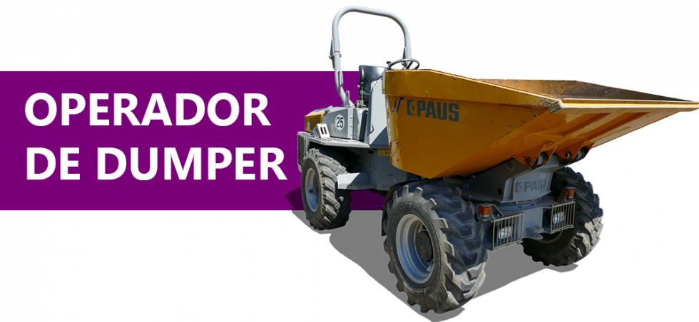 Curso de Operador de Dumper - Aprende a manejar un dumper